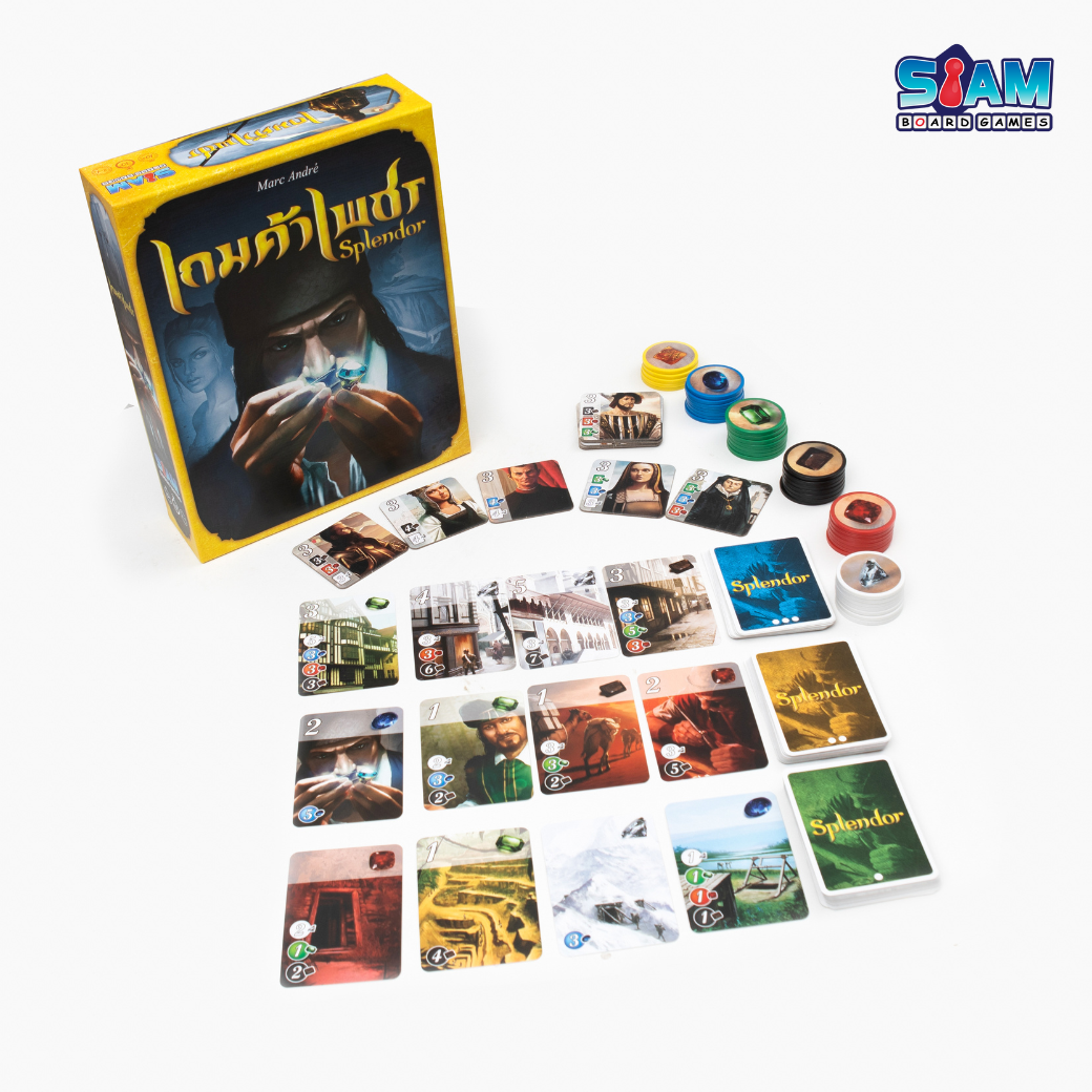 Splendor (TH) เกมค้าเพชร - ซื้อเลยที่ Siam Board Games